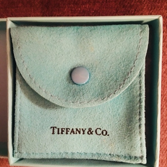 Tiffany & Co. | Accessories | Classic Aqua Tiffany Box W Suede Jewelry ...
